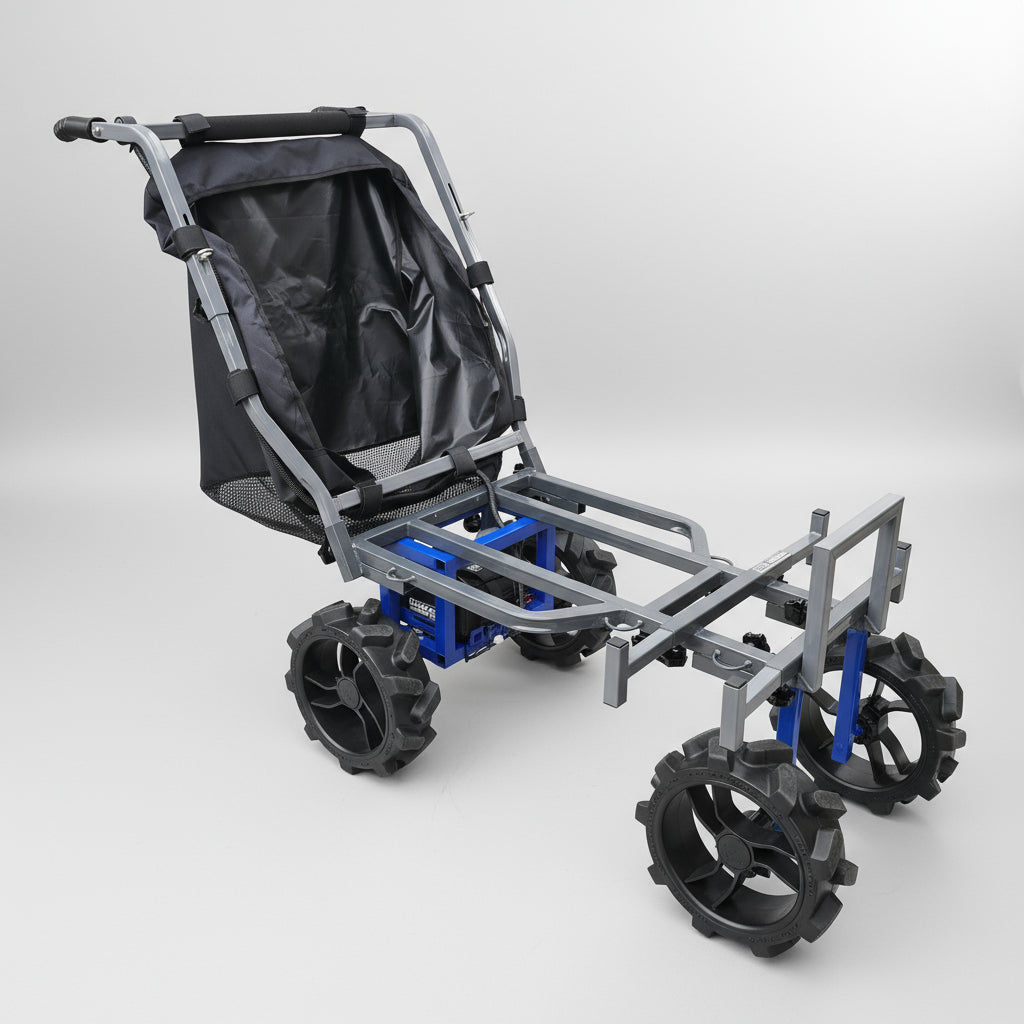 MOTOFISH POWERED 4-WHEEL FISHING BARROW – MotoFish.co.uk