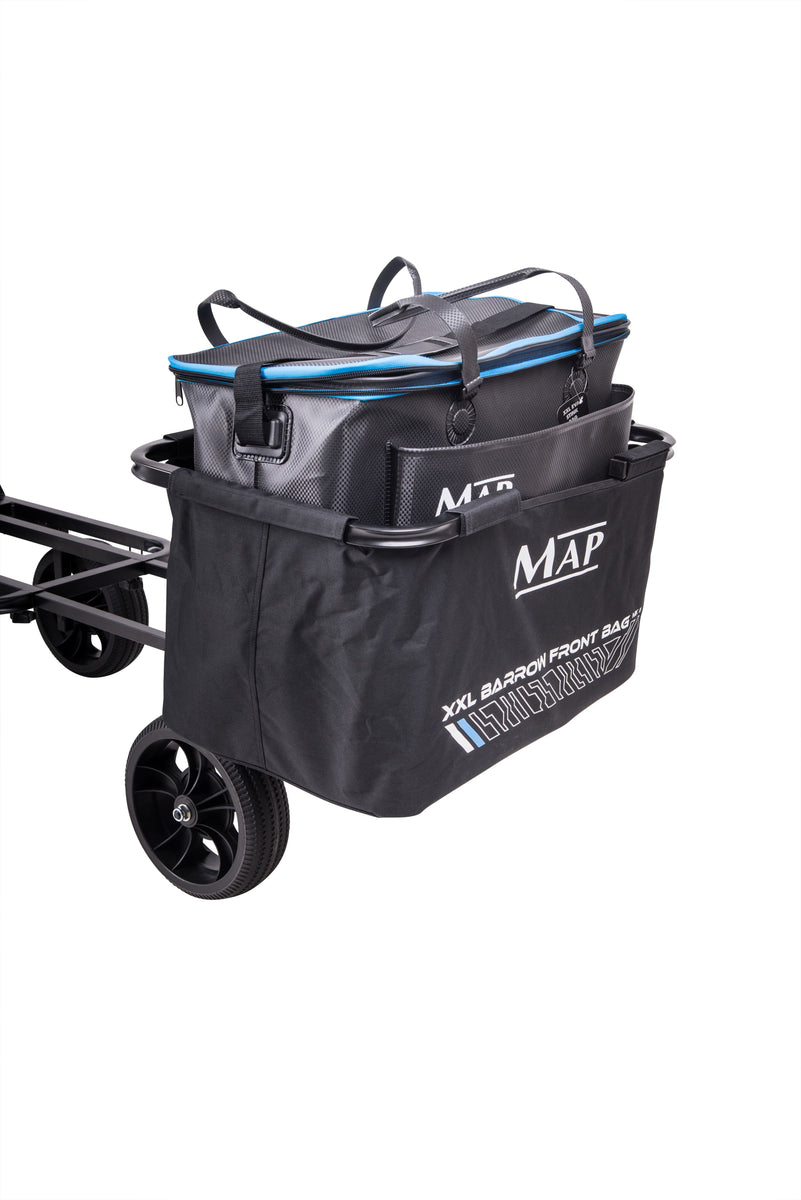 MAP XXL Front Fishing Barrow Storage Bag – MotoFish.co.uk